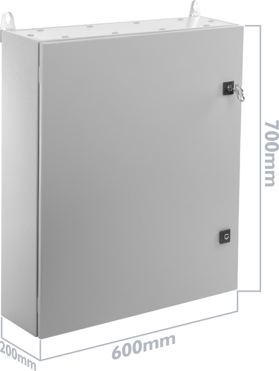 BeMatik - Metalen elektrische verdeelkast met IP65 bescherming voor ...