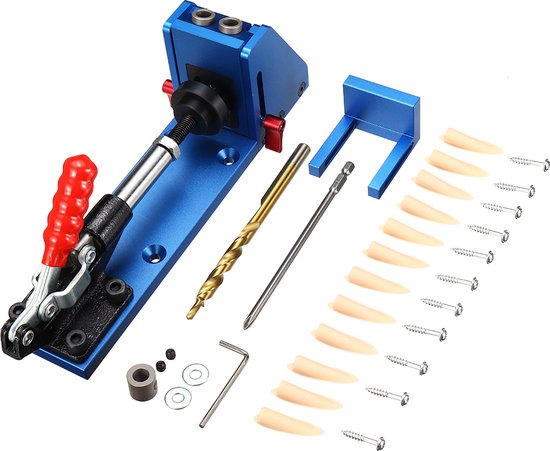 FONSON Pocket Hole JIG - Boormal - Boormachine accessoire - met Boren ...