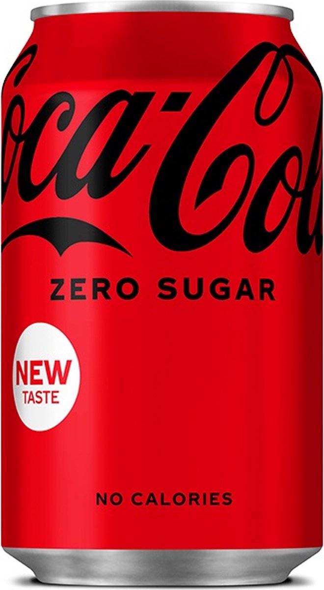 Coca Cola Zero - 24 blikken x 33cl | bol