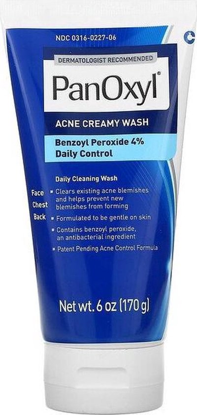 PanOxyl Bundel - PanOxyl Foaming Acne Wash with 4% Benzoyl Peroxide ...