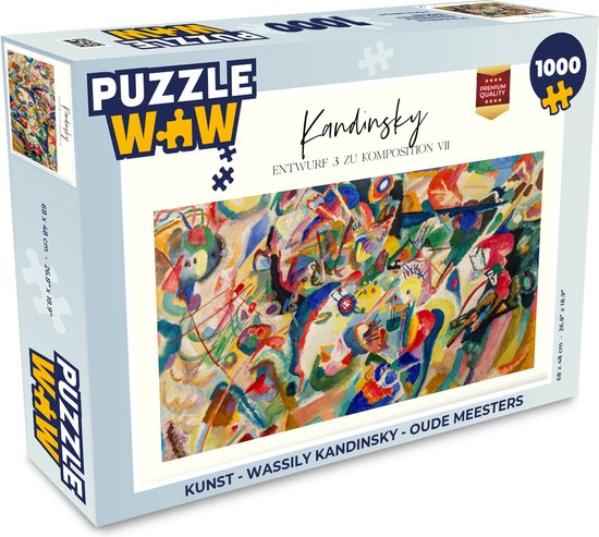 Puzzel Kunst - Wassily Kandinsky - Oude meesters - Legpuzzel - Puzzel ...
