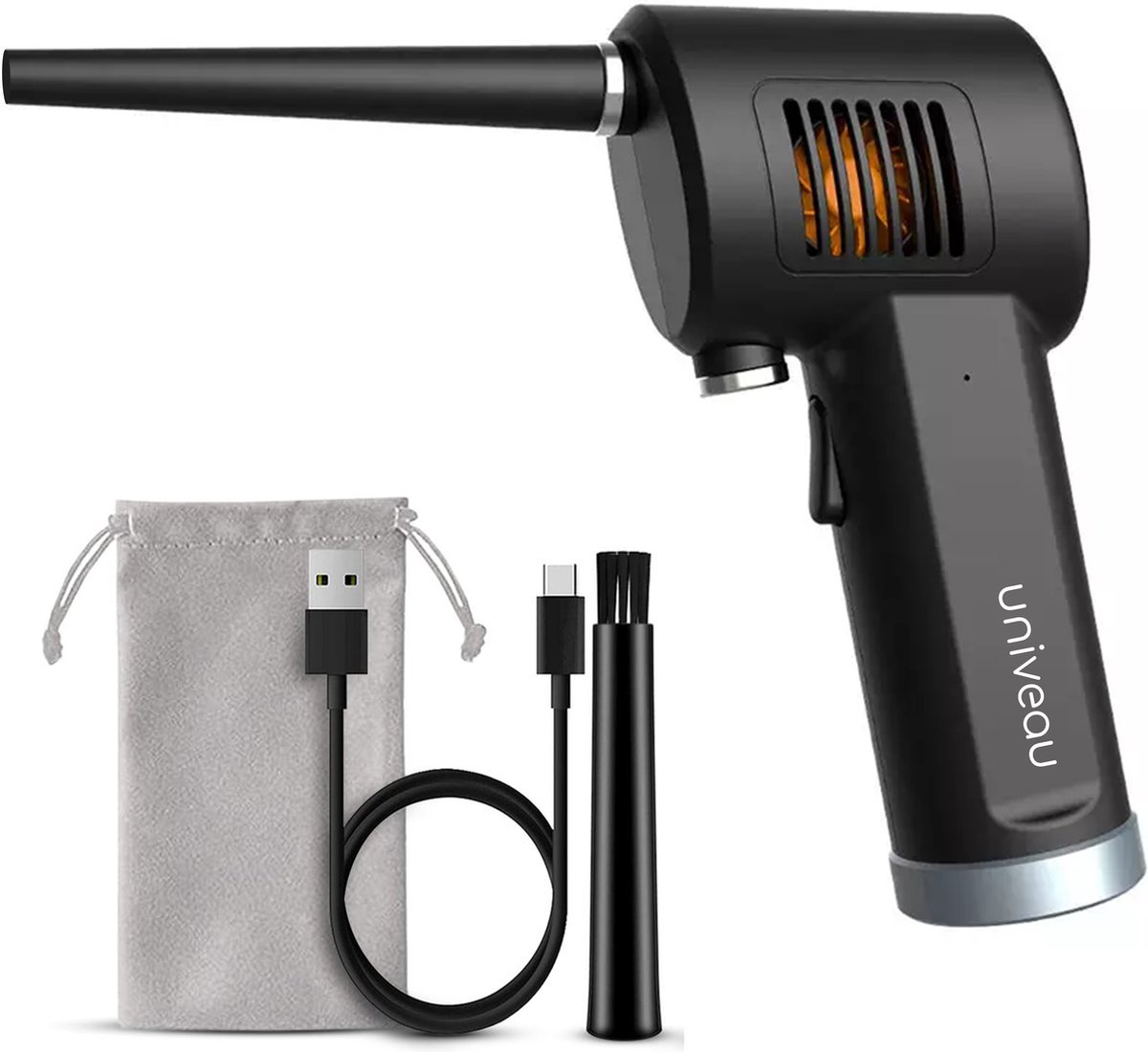 Univeau™ Oplaadbare Air Duster Pro – Perslucht Pistool – Stofreiniger ...