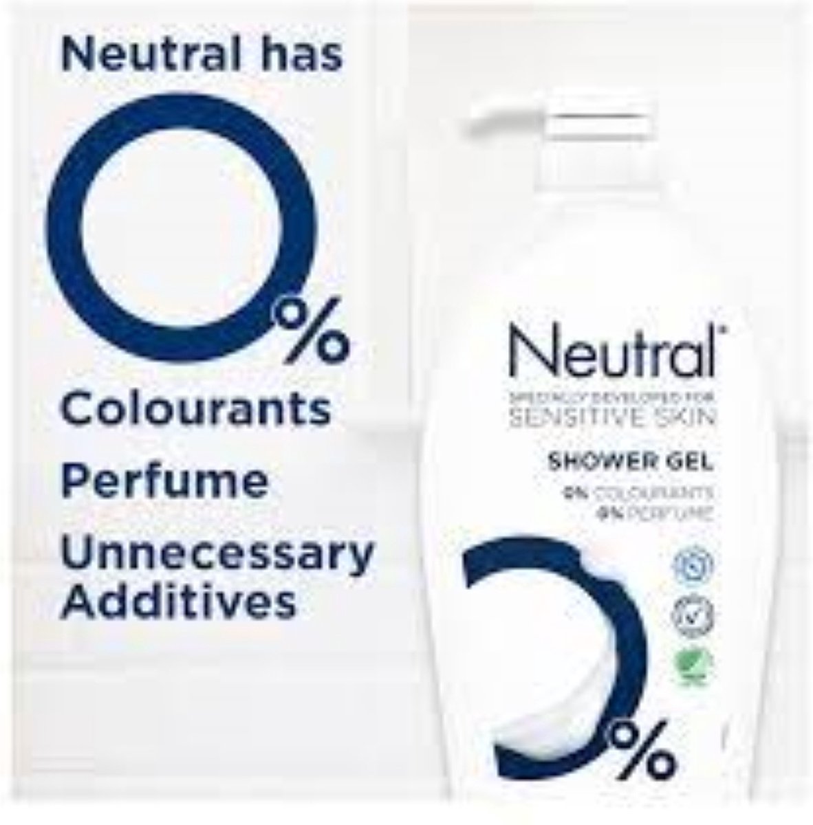 Neutral Showergel 1000 ml met Pomp! | bol.com