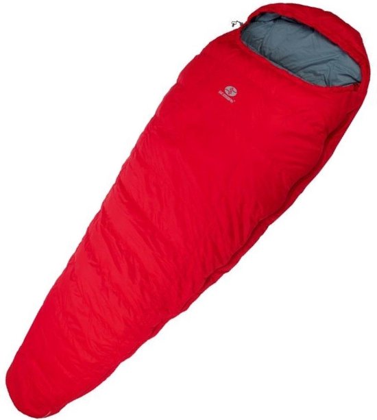 SirJoseph mummyslaapzak Trekking Rimo III 600 - links 170 cm - Rood | bol