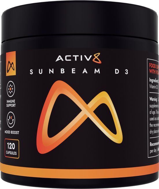 Activ8 - Sunbeam D3 - Immuunsysteem Booster voor Gamers en E-sporters ...