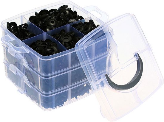 Bevestigingsclips Autotoebehoren - 620 bevestigingsclips - Interieurset ...