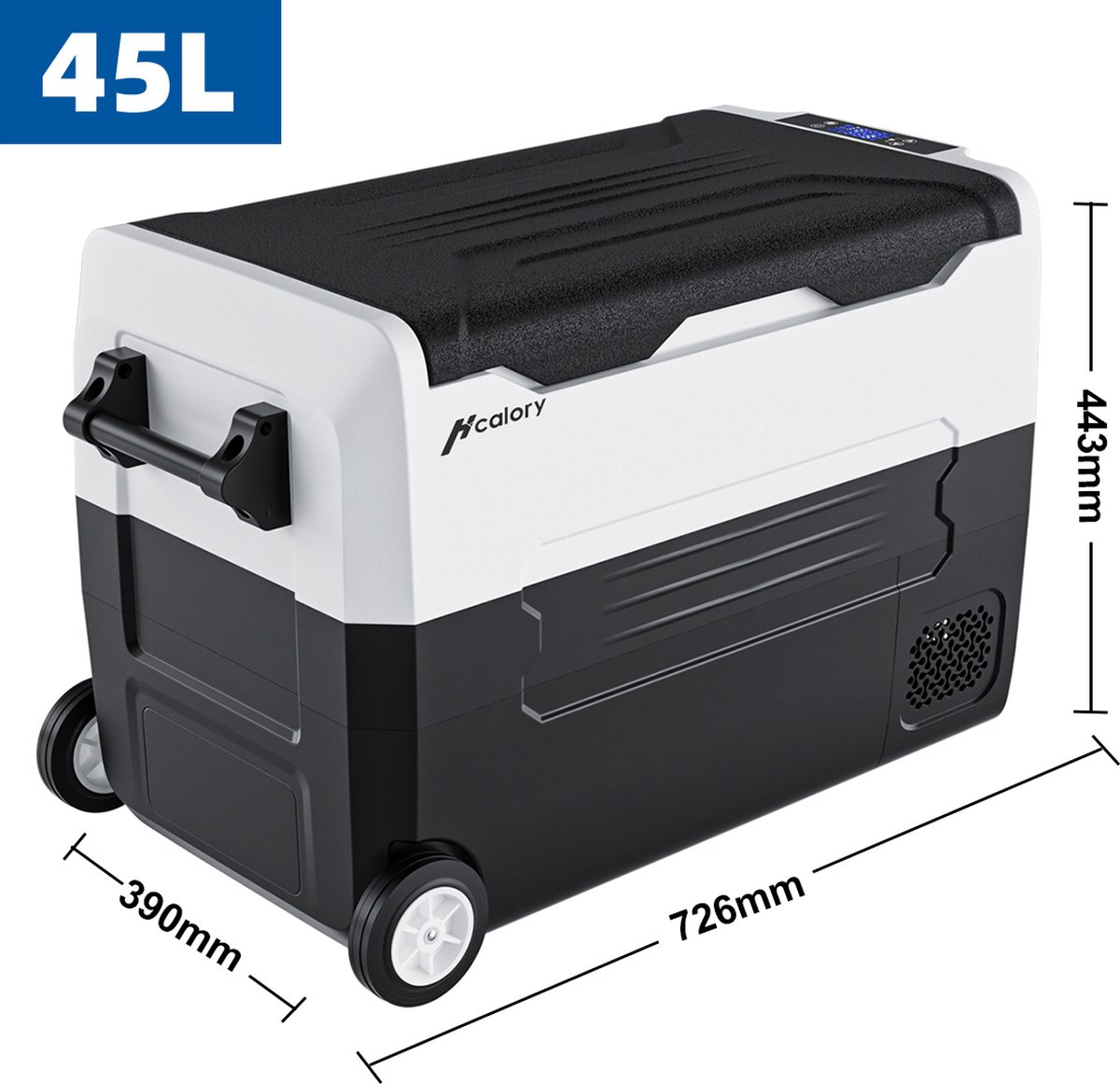 Compressor Koelbox - 45L - Elektrische Koelboxen - Vriesbox - AC110-240v en DC12/24V -... | bol.com
