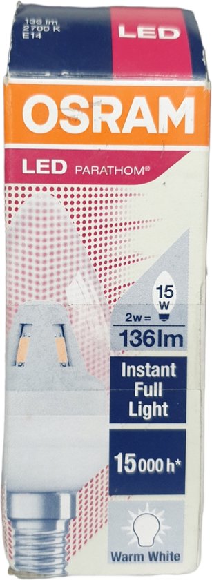 Osram Parathom classic P40 E14 warm wit | bol.com