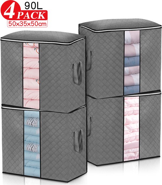 Opbergtas - Kleding Opslag in Kast - Organizer Box - Kleding Sorteren ...