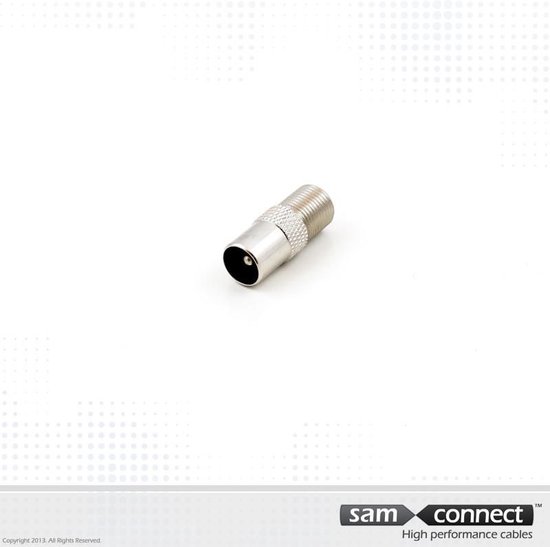 IEC/coax naar F connector, m/f, set 10 stuks | Signaalkabel | sam ...