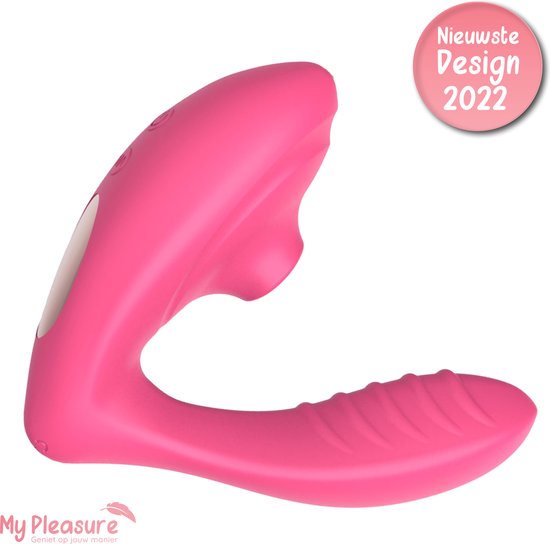 MyPleasure® Luchtdruk Vibrator G Spot & Clitoris Satisfyer - Vibrators voor Vrouwen -... | bol.com