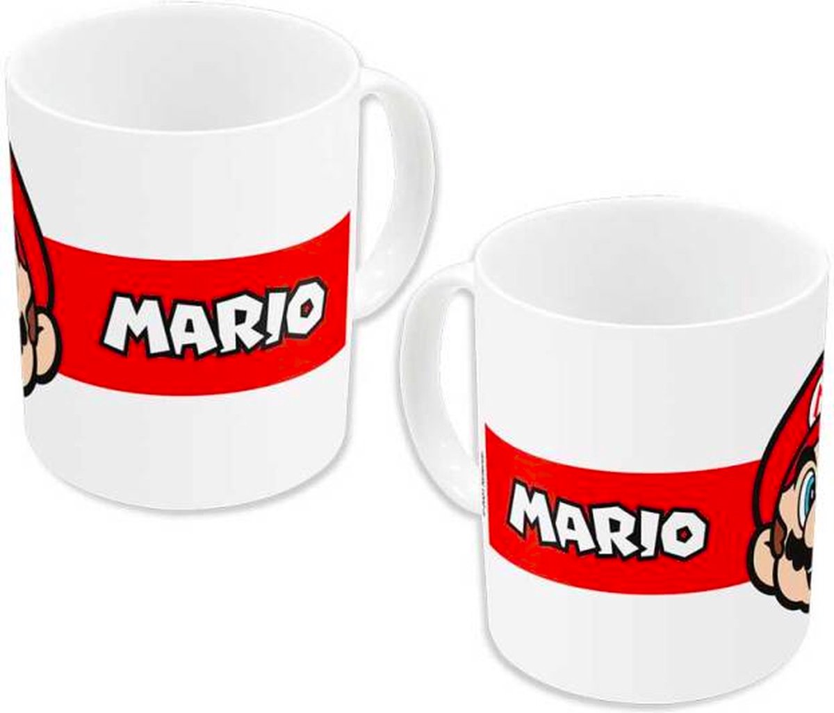 Super Mario keramische mok - 325 ml - Gift box | bol.com