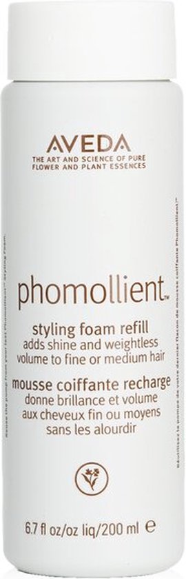 Aveda Phomollient Styling Foam Refill 200 ml | bol