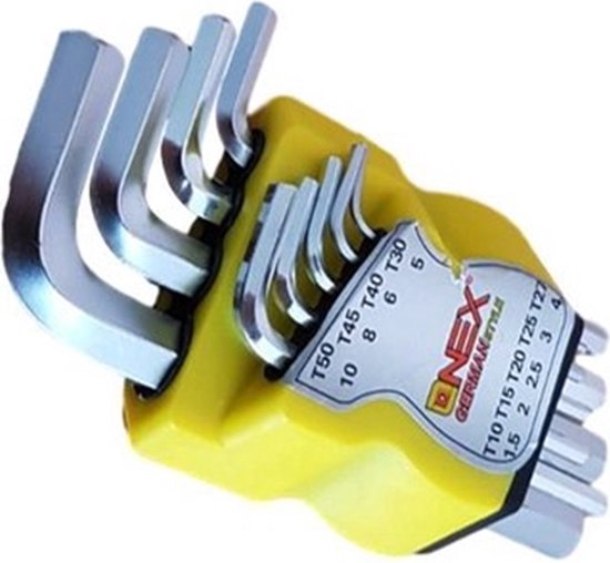 ONEX Inbus TORX sleutelset professioneel 9-delig | bol