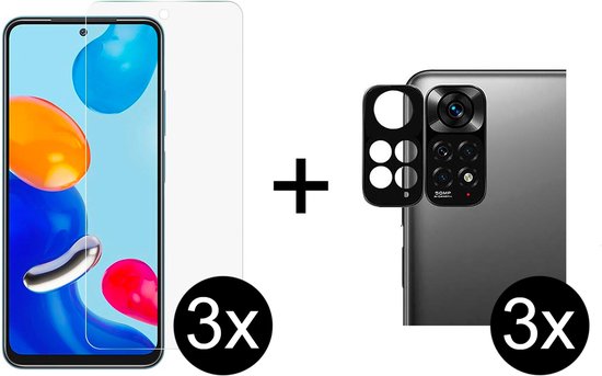 Beschermglas Xiaomi Redmi Note 11 Pro Screenprotector 3 stuks - Xiaomi ...