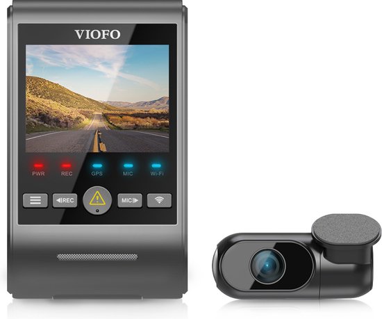 Viofo A229 2CH Duo QuadHD Wifi GPS dashcam voor auto 2023 | bol