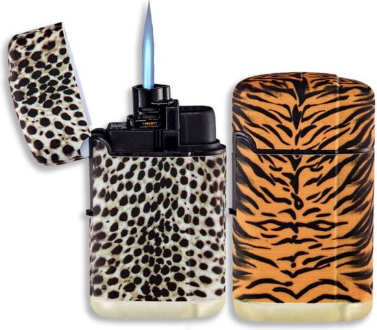 Briquet Tom Jet Flame Animal Skin - 4 Différents types | bol.com