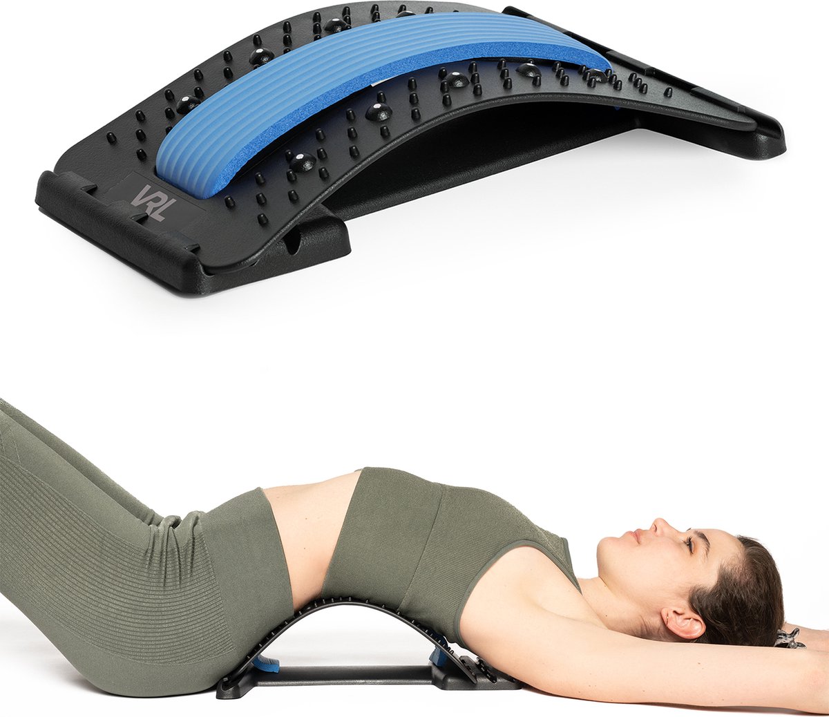 VRL Sport Rugstretcher - Backstretcher - Acupunctuurmat - Rugmassage ...
