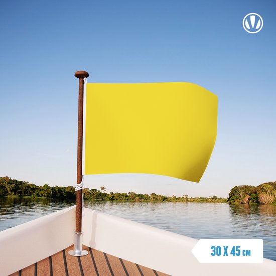 Gele vlag 30x45cm | bol