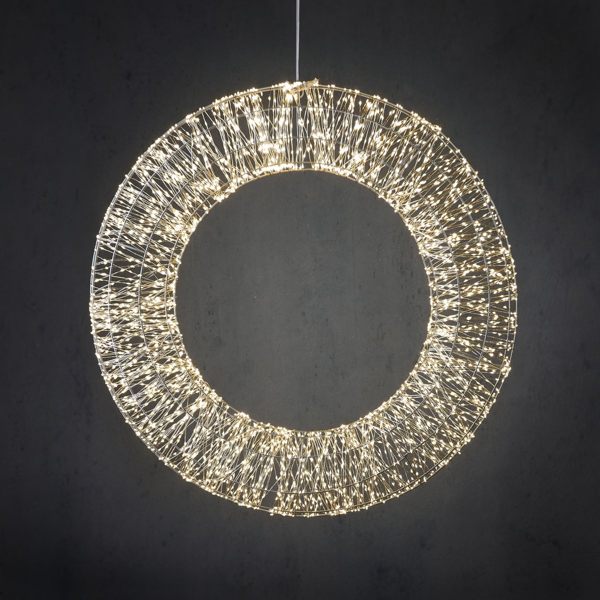 Luca Lighting Lichtkrans met Klassiek Witte LED Verlichting - Ø80 cm ...