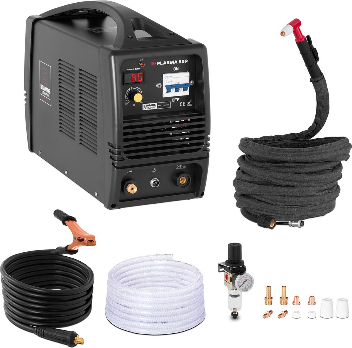 Stamos Plasmasnijder - 80A - 400V | bol.com