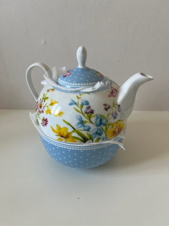 Katie Alice English Garden tea for one theepot | bol