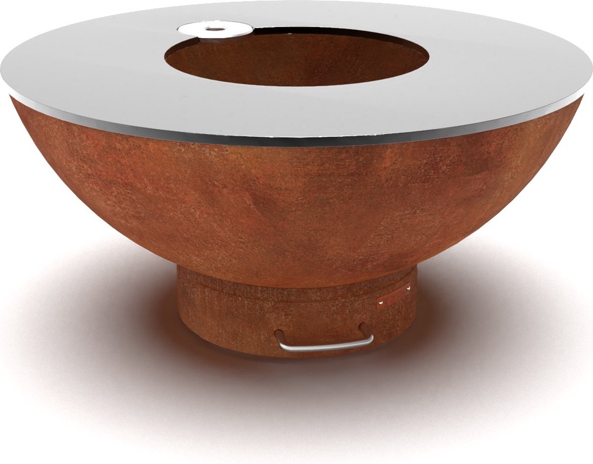 Artola FiQ Barbecue Medium - Cor-Ten Staal/Carbon Staal/RVS - Roest | bol