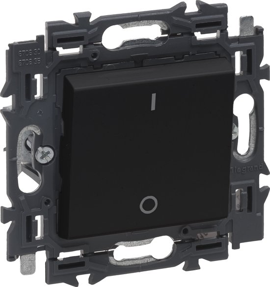 Legrand 2-polige schakelaar volledig apparaat met wip 16A met steekklemmen en... | bol