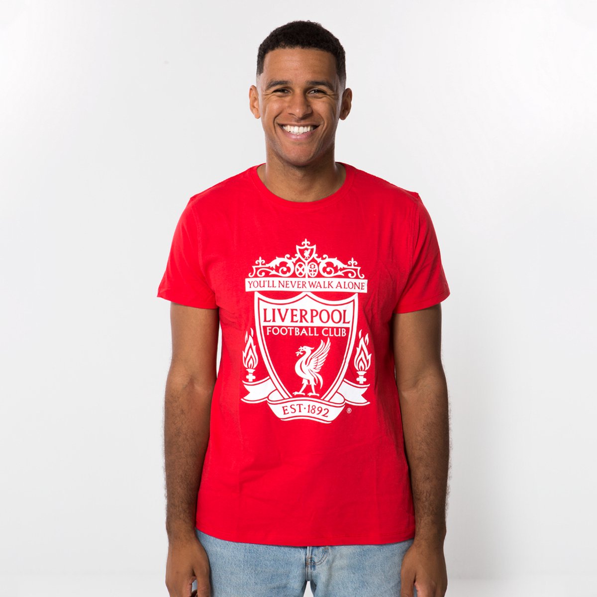 Liverpool FC T-shirt heren - Liverpool Voetbalshirt - Rood - Maat S ...