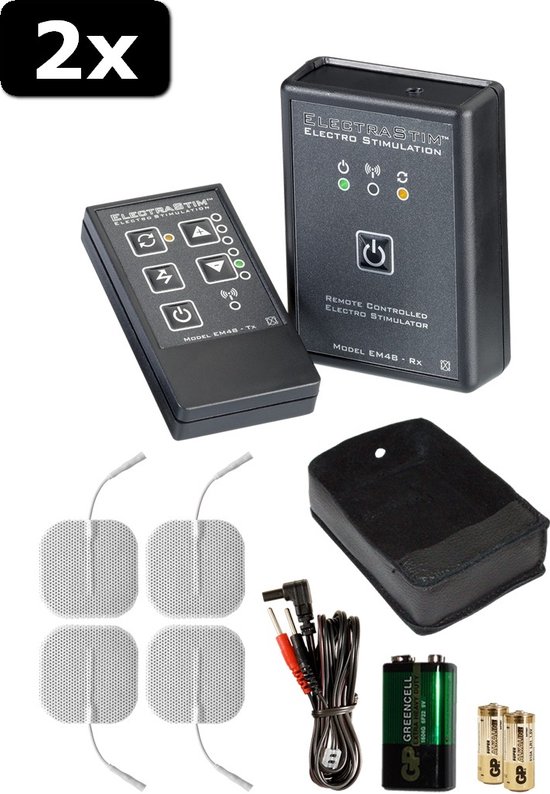 2x Remote Controlled Stimulator Kit | bol.com