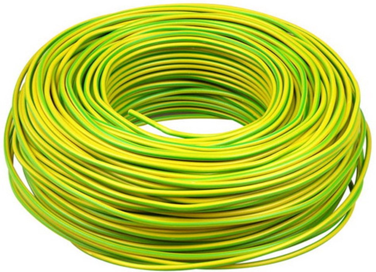 Donne Vd-Draad Eca 2,5Mm2 Groen/Geel 100 | bol.com