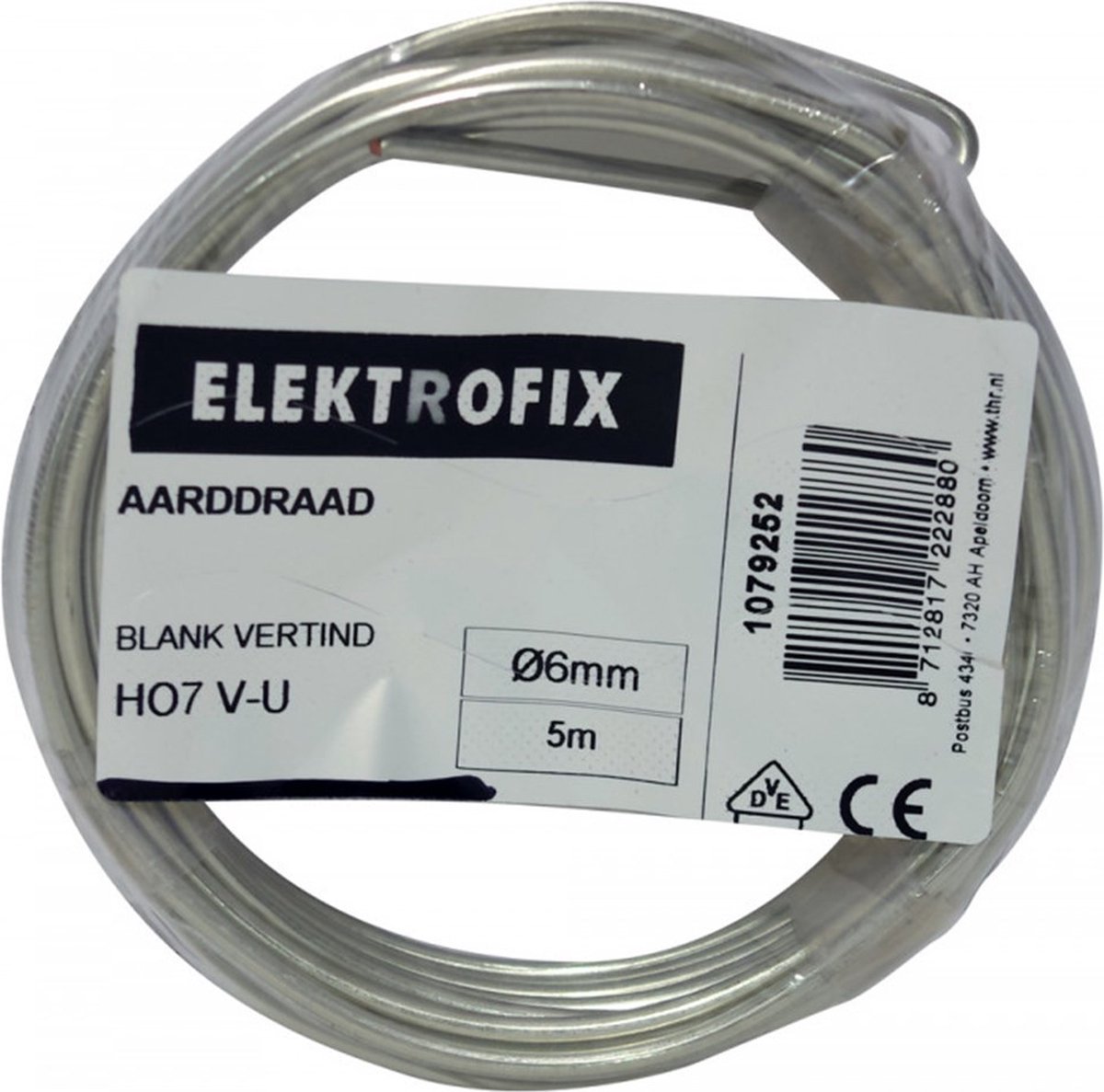 Aarddraad 6Mm2 Blank 5M | bol