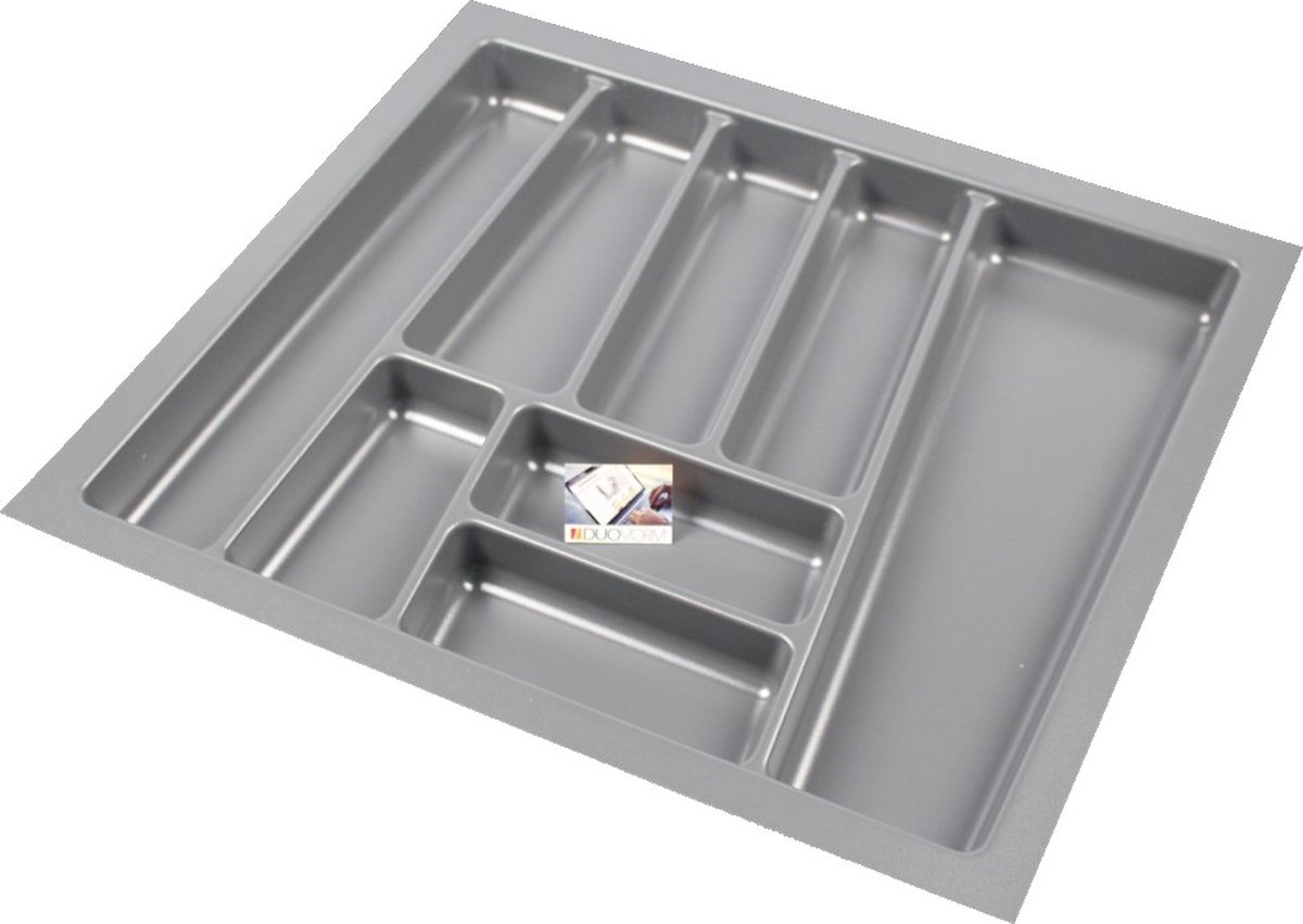 Kunststof Bestekbak Style Serie Grijs, Breedte 54-50 cm - Diepte 48-44 ...