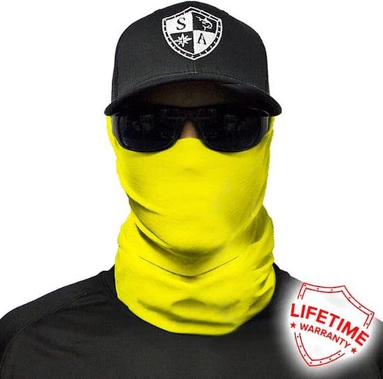 Faceshield Safety Yellow | bol