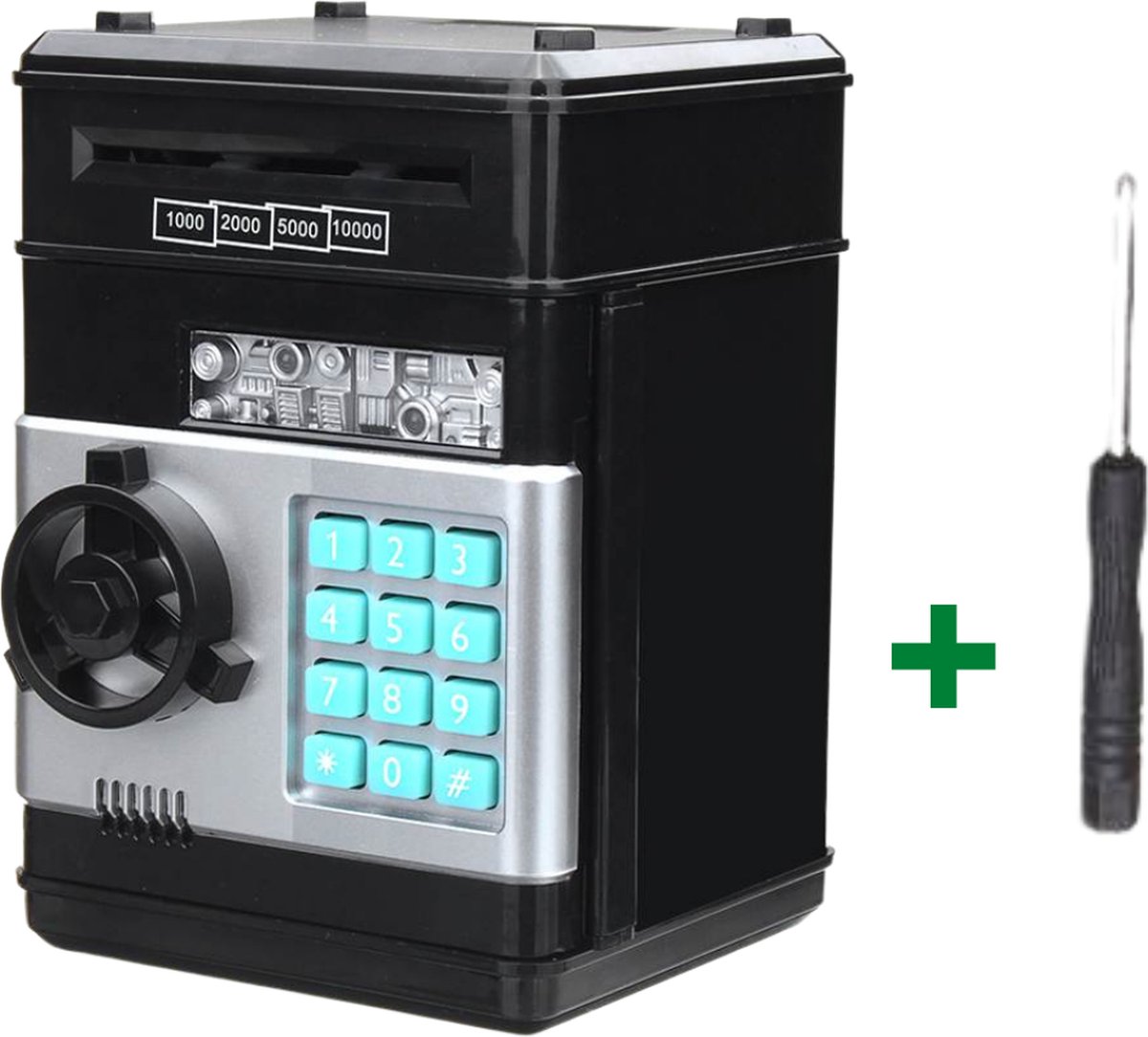 Nivard kluis - Kluisje Met Cijferslot - Geldkistje Met Cijferslot ...