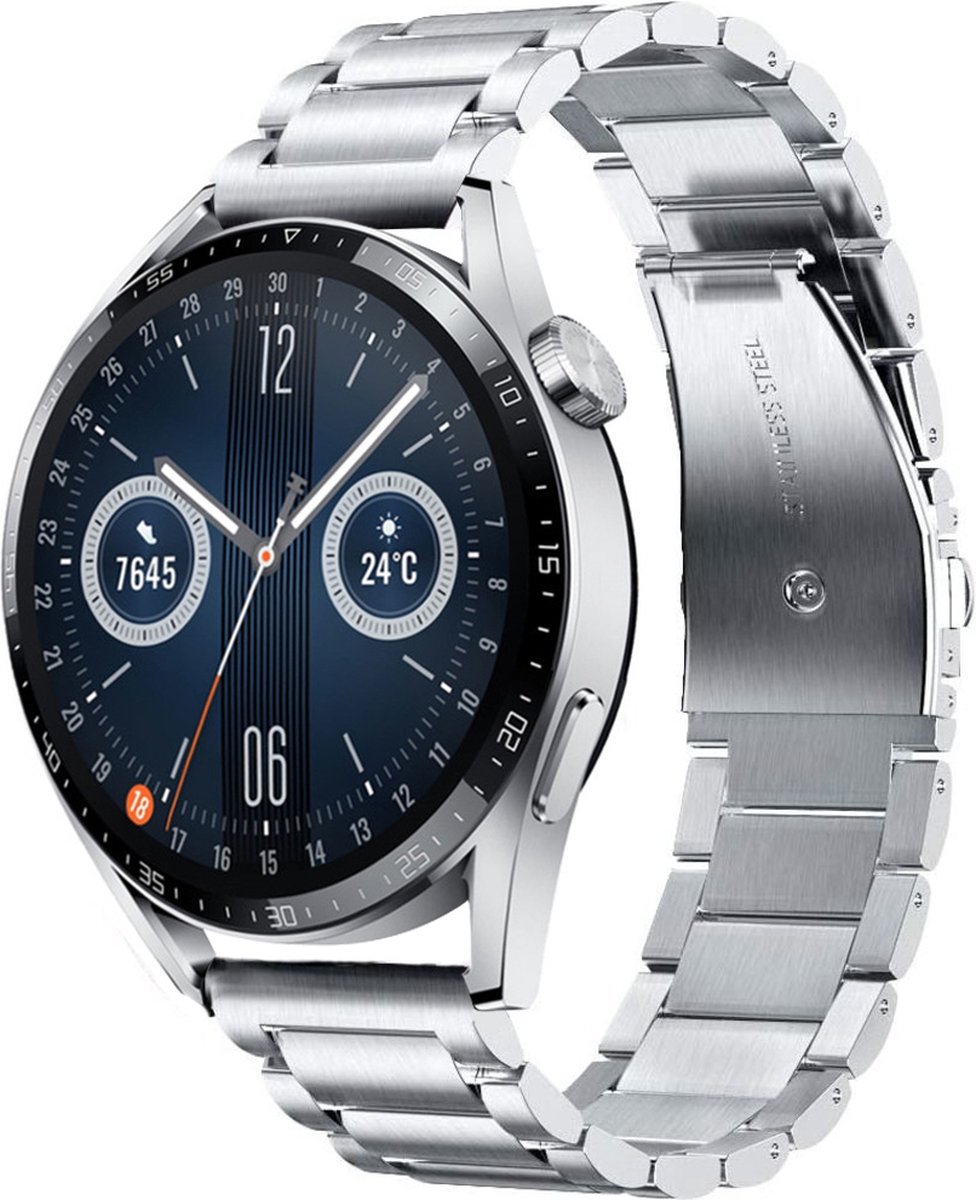 Strap-it Titanium smartwatch bandje - geschikt voor Huawei Watch GT ...