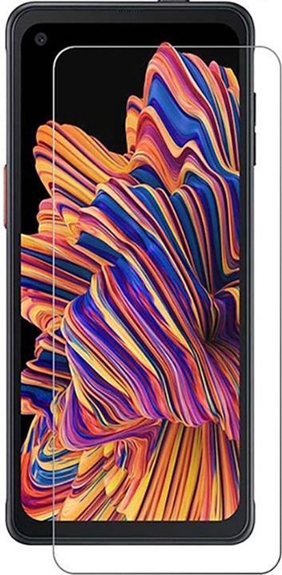 NuGlas Samsung Galaxy X Cover Pro Screenprotector Tempered Glass 2.5D | bol