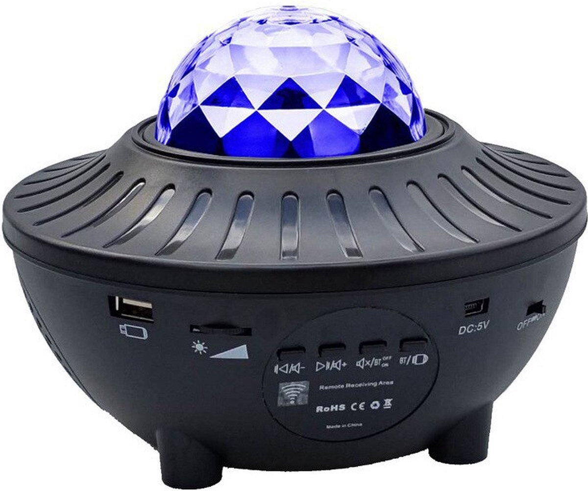 Projecteur de ciel étoilé Amerce - Lampe Galaxy rotative - Veilleuse ...