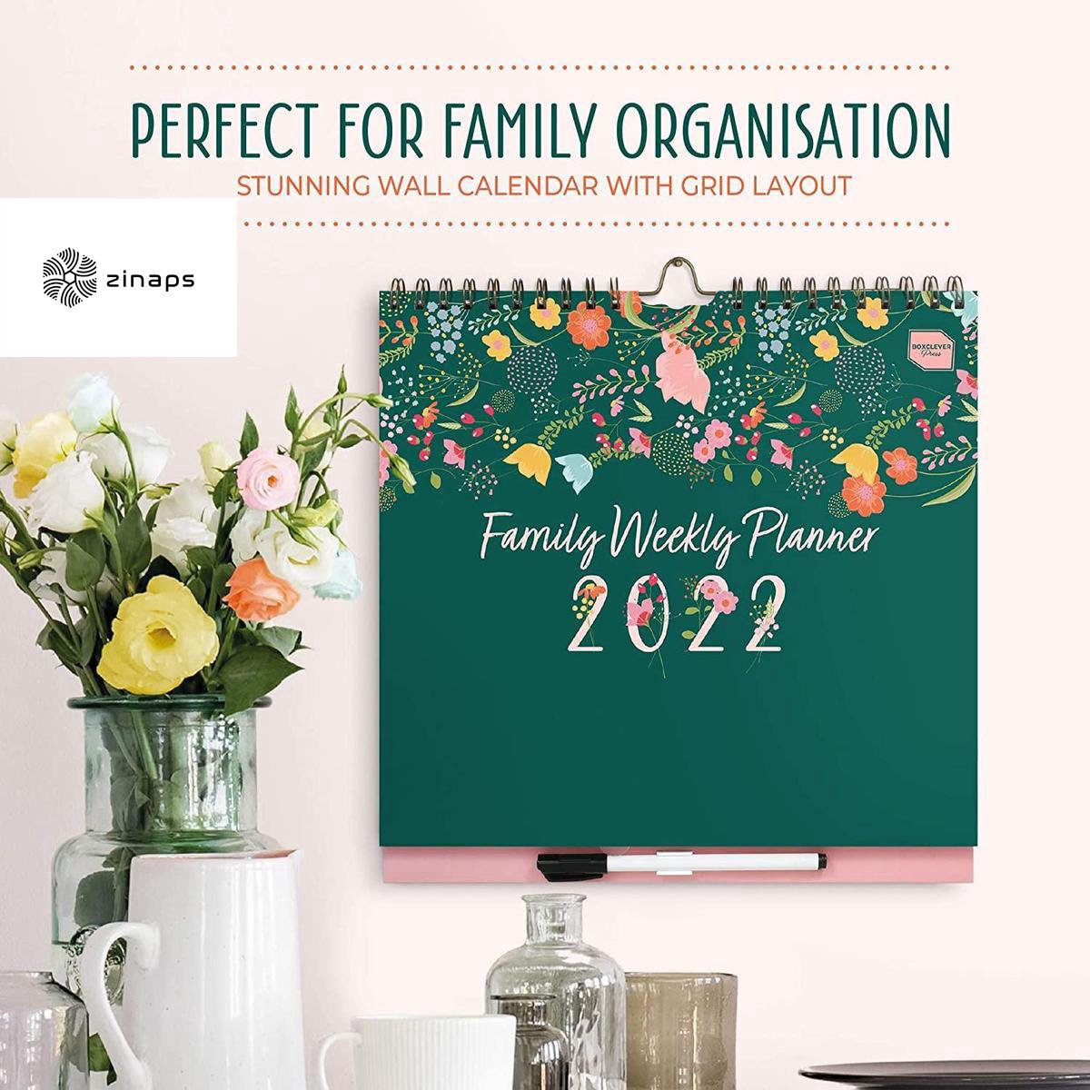 Weekplanner FamiliePlanner - Zinaps 'Familie Wekelijkse Planner ...