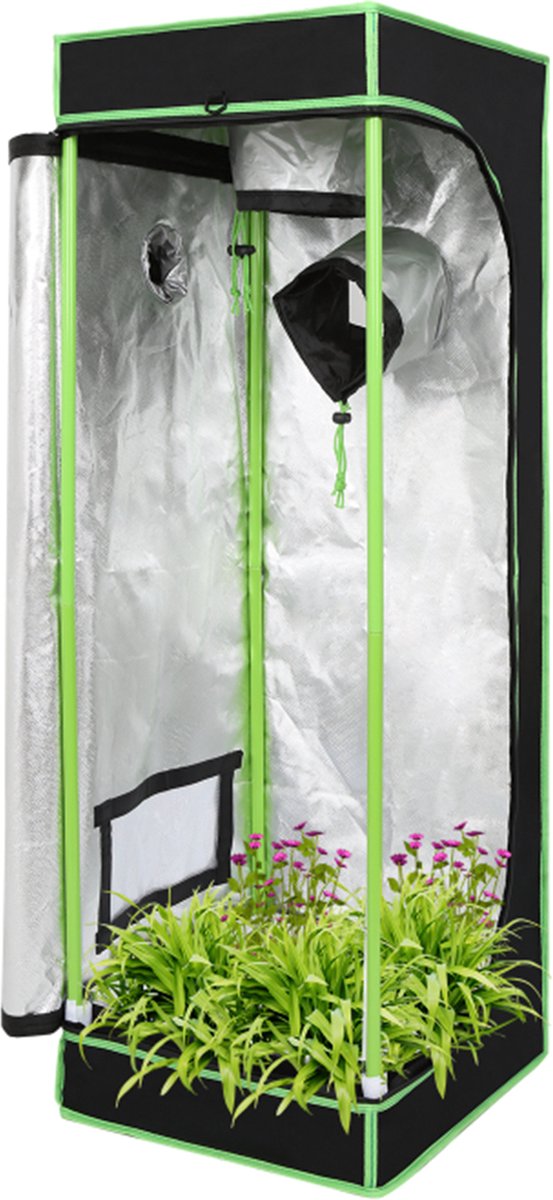 Kweektent - 40 X 40 X 120CM Grow tent - Plantentent Kweekkast Kweektenten | bol.com
