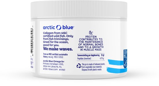 Arctic Blue - MSC Viscollageen poeder – naturel | bol.com