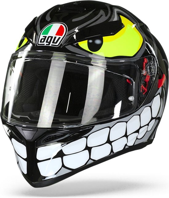 AGV K3 SV Multi Angry Black XL | bol.com
