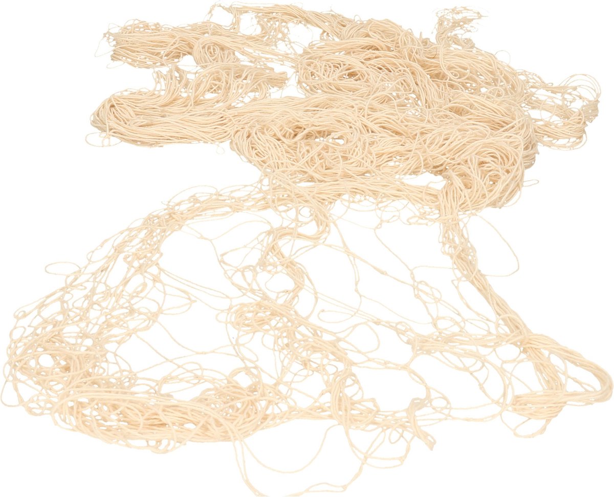 Gerkimex decoratie visnet naturel van 200 x 400 cm - maritieme ...