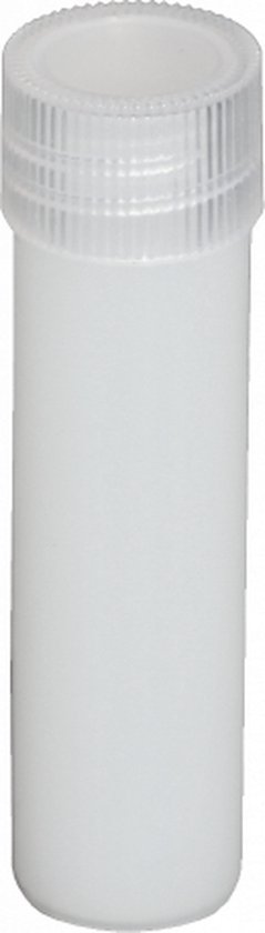 10 x Plastic reageerbuisjes 5ml.- 5ml buisjes met schroefdop | bol