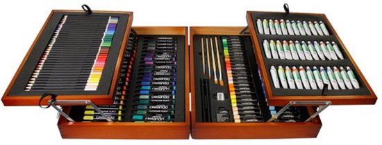 Tekendoos - Knutselkoffer - Artistic set 174 - Hobbyset | bol