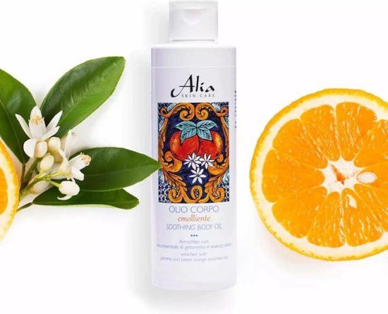 Alia Skin Care - Body Oil Verzachtend - Jasmijn/Zoete Sinaasappel 200ml ...