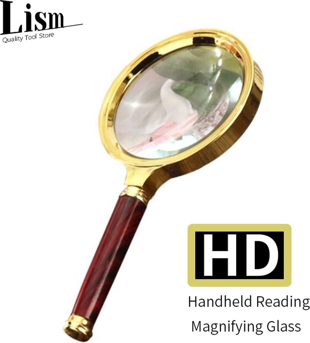 LISM® Leesloep - HD - Vergrootglas - Handloep | bol.com