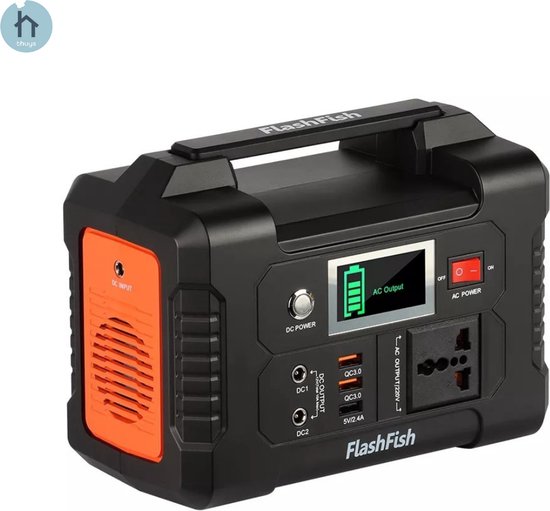 Thuys Stroomgenerator - Draagbaar Powerstation - 250W - Generator ...