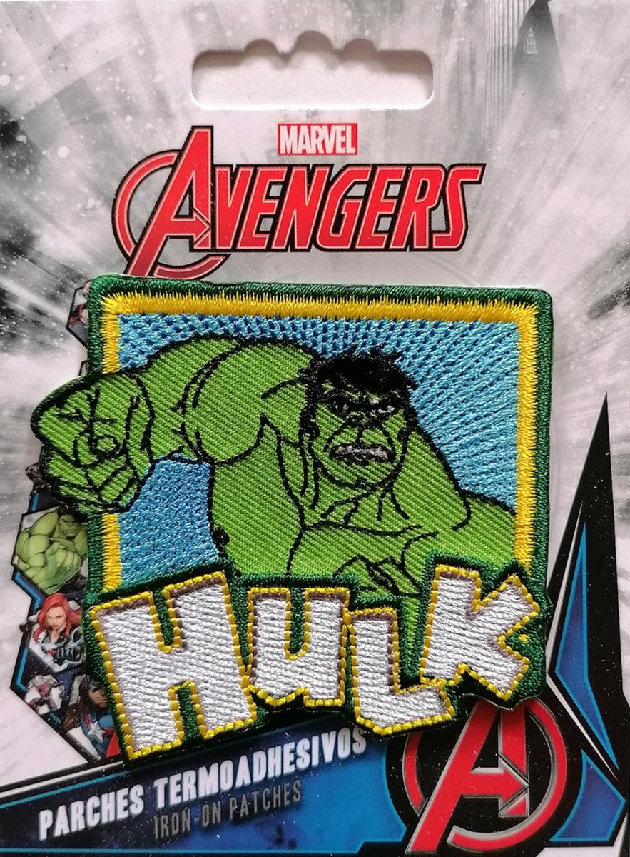 Marvel - Avengers Hulk Vuist - Patch | bol.com