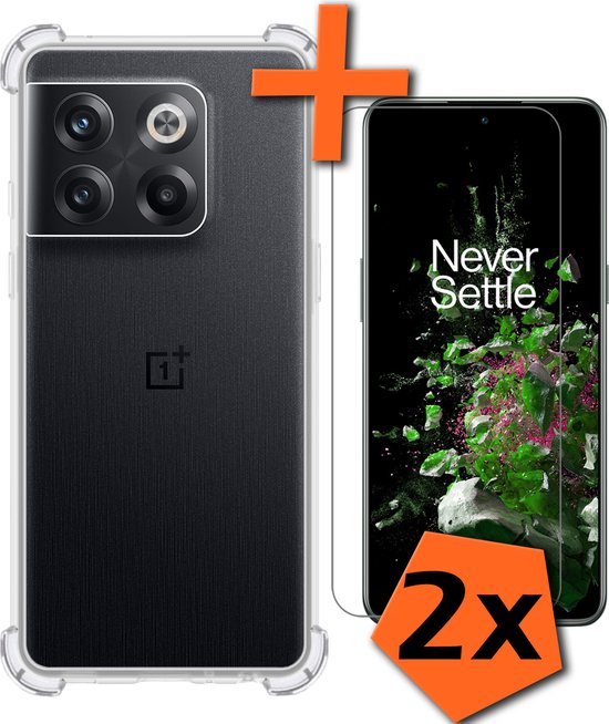 OnePlus 10T Hoesje Shock Proof Cover Case Shockproof Met 2x ...